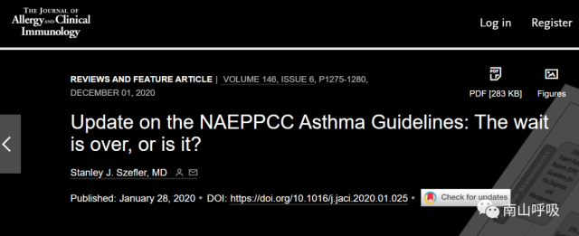 如何理解美国NAEPP哮喘管理指南更新，以及与GINA区别_南方plus_南方+
