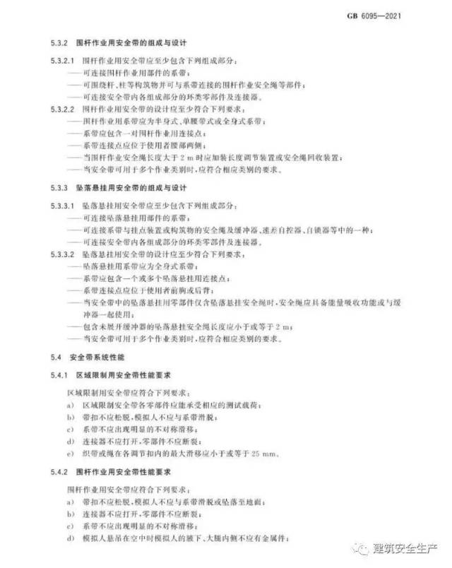 新国标：GB 6095-2021《坠落防护 安全带》，9月1日起实施！_南方plus_南方+